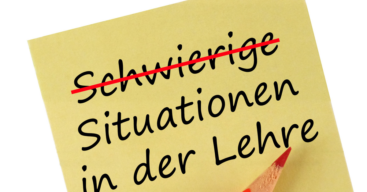 Umgang mit schwierigen Situationen in der Lehre - hd - TU Dortmund